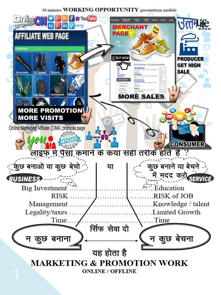 30 Minutes WORKING OPPORTUNITY Presentation Module | PDF