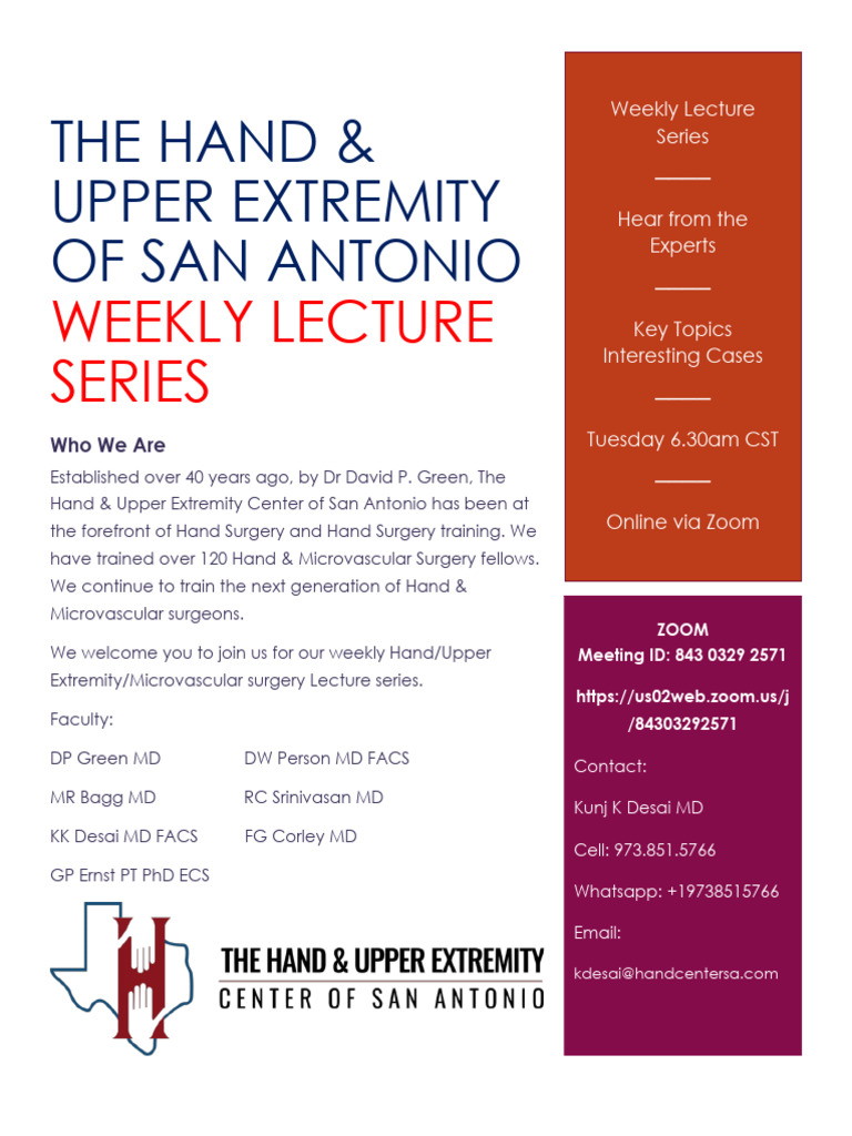 Hand Lecture Series | PDF | Hand | Human Anatomy