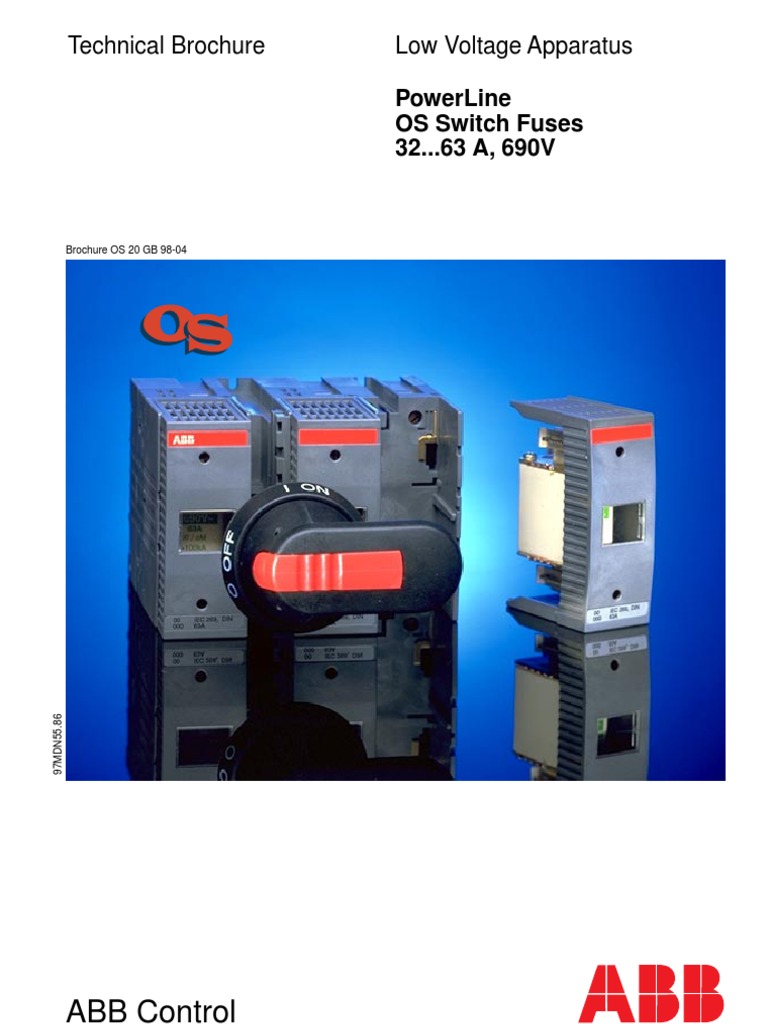 ABB PowerLine OS Switch Fuses | PDF | Fuse (Electrical) | Switch