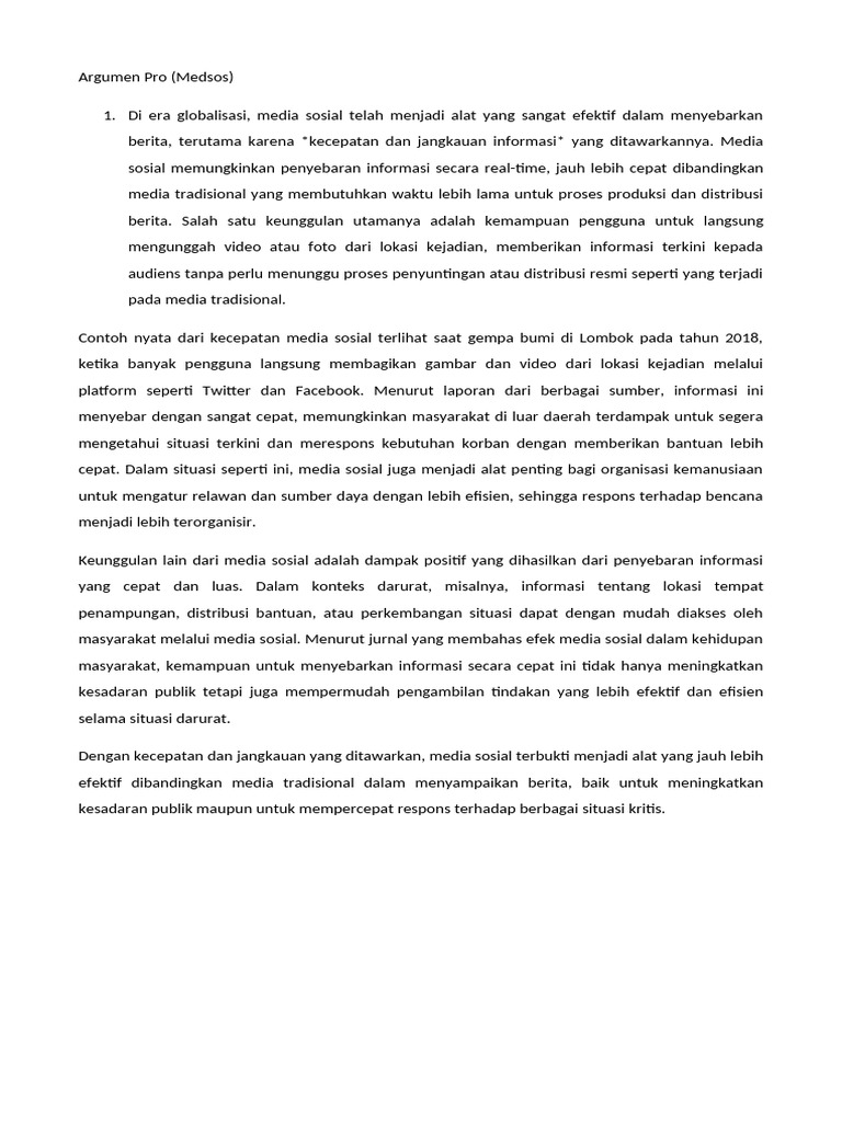 Teks Debat | PDF