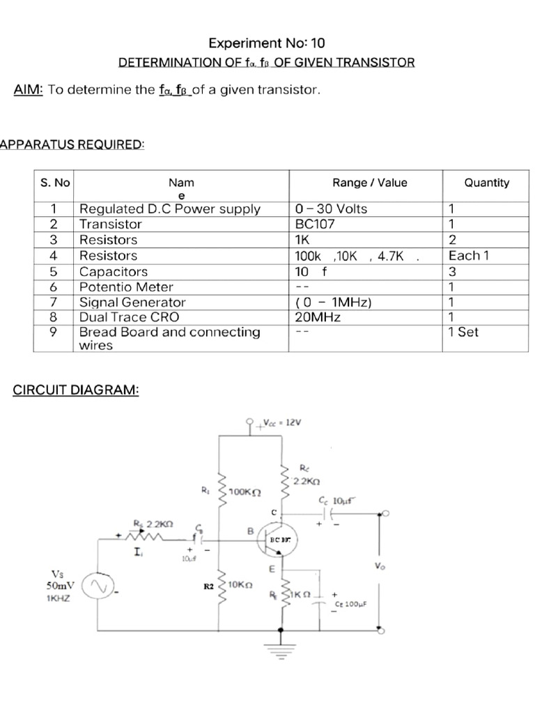 AC 9th Experiment | PDF