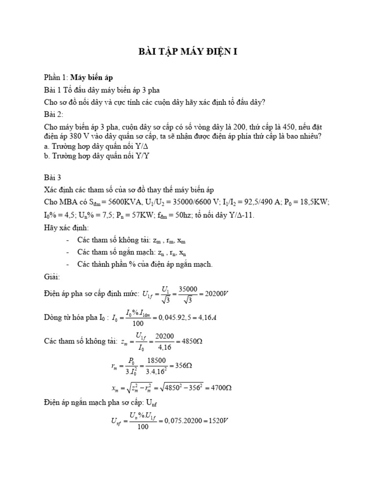 HUONG DAN GIAI BAI TAP 2 | PDF