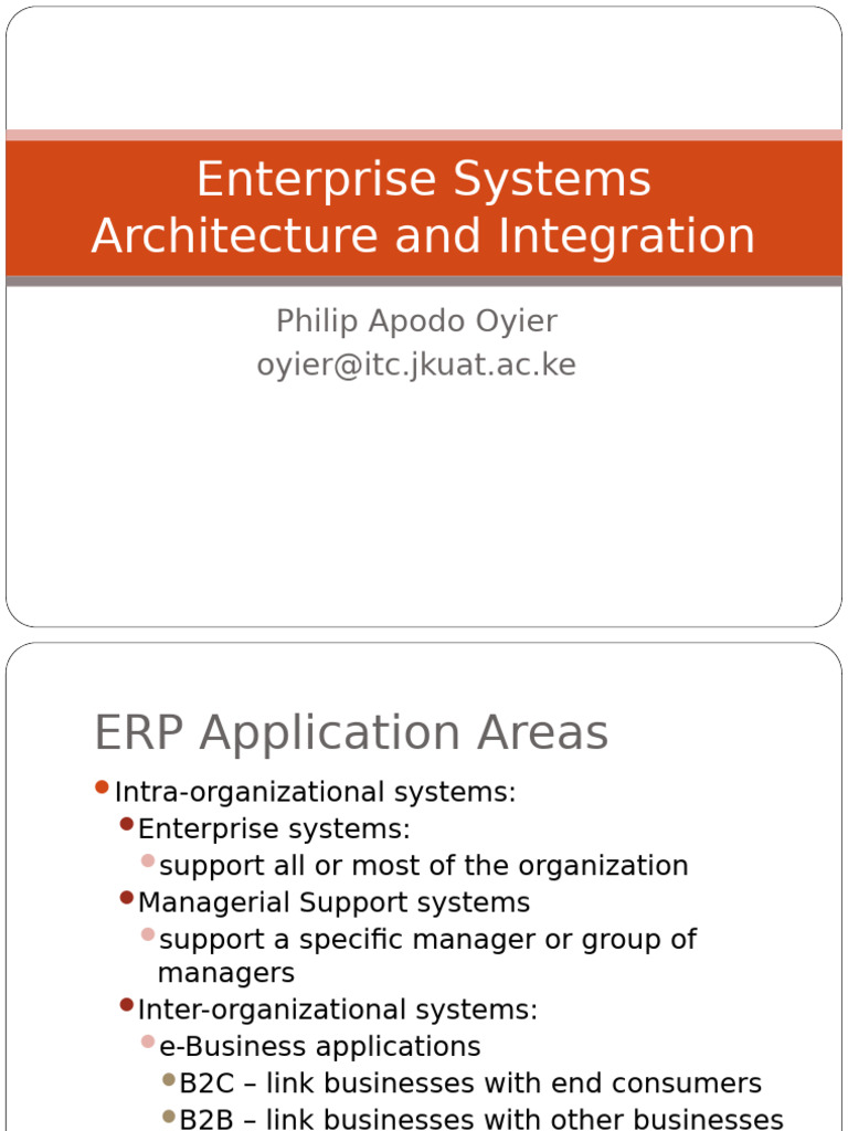 Enterprise Systems Architecture - June 2019 | PDF | Enterprise Resource Planning | Virtualization