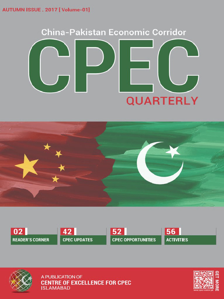 Cpec Quarterly Magazine Reduced Pdf