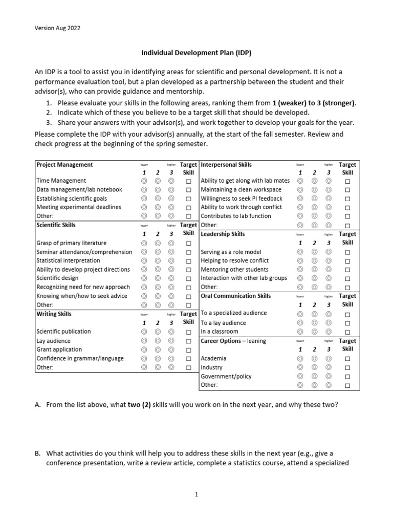 Idp | PDF | Learning | Human Communication