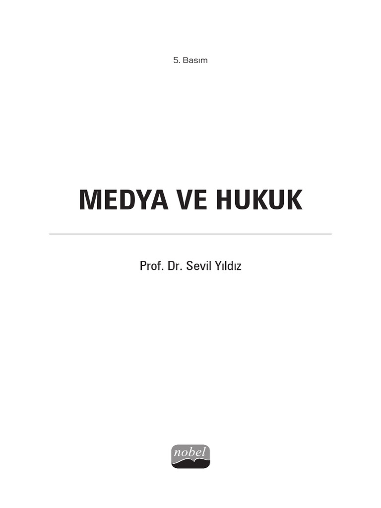 Medya Ve Hukuk | PDF