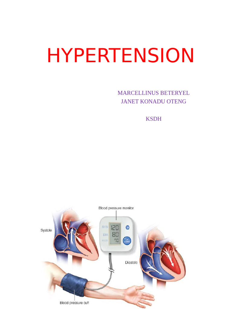 Hypertension Presentation | PDF | Hypertension | Blood Pressure