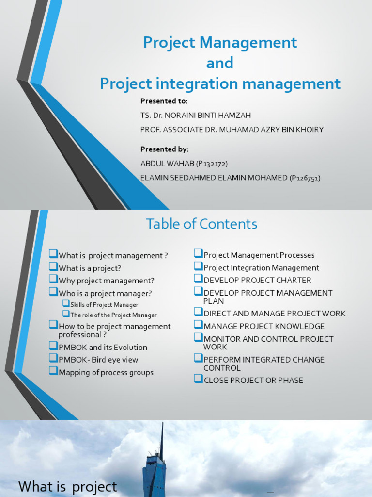 Project Integration Management | PDF | Project Management | Business