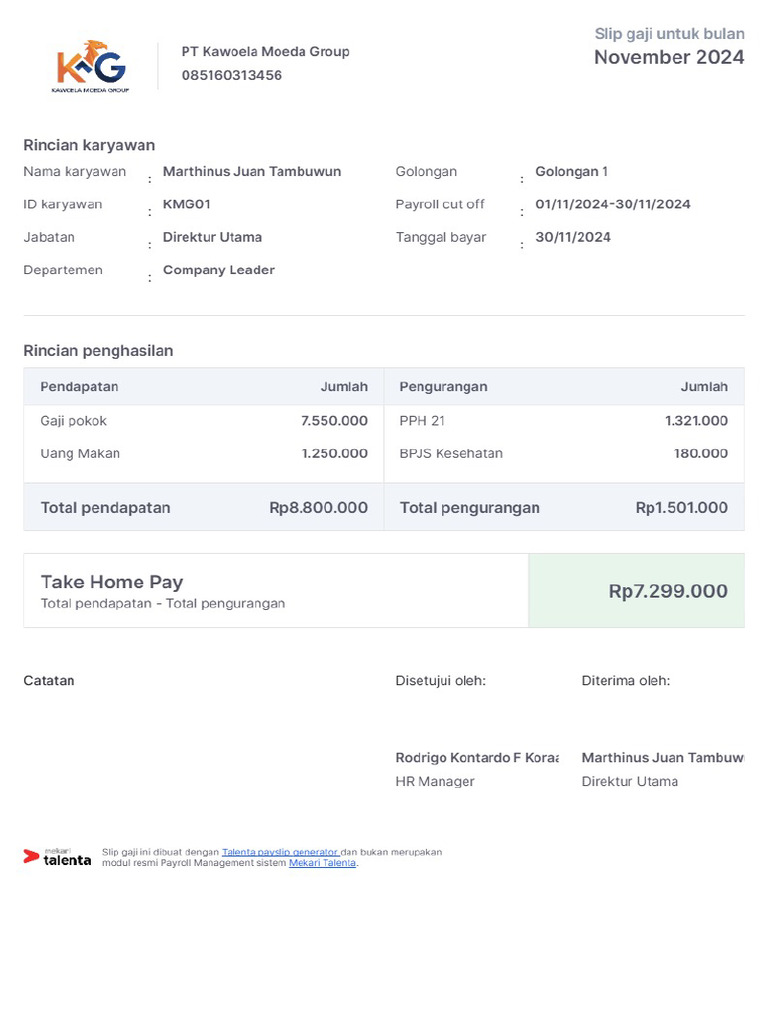 Payslip | PDF