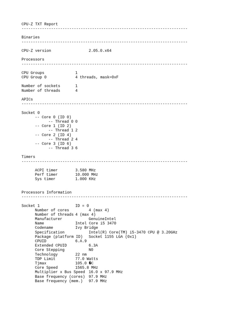 PC SPECS | PDF | Central Processing Unit | Computing