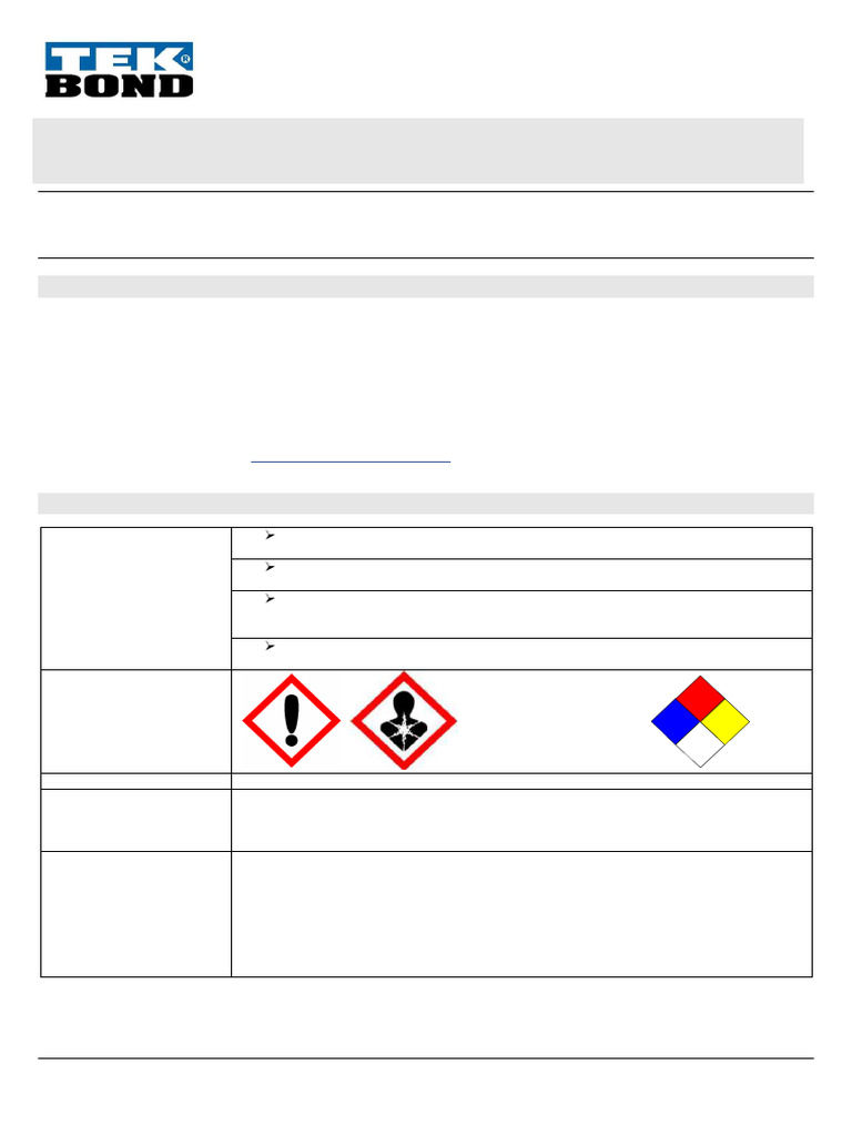 Fispq FISPQ n.0036 COLA PVA EXTRA Ghs Rev 05 15 | PDF