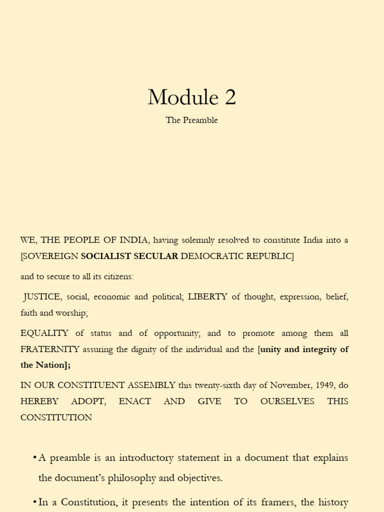Mod 2 Consti | PDF | Political Charters | Legal Documents