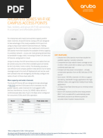 HPE Aruba Networking AP-655 (RW) Tri-Radio 4x4 802.11ax Wi-Fi 6E ...