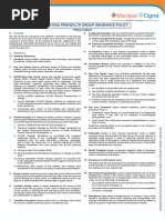 HDFC ERGO Optima Secure Policy Details | PDF | Insurance | Hospital