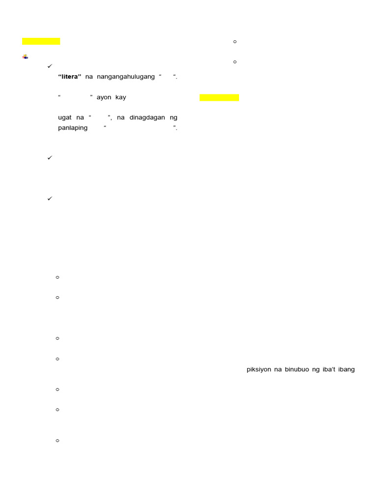 Soslit Reviewer | PDF