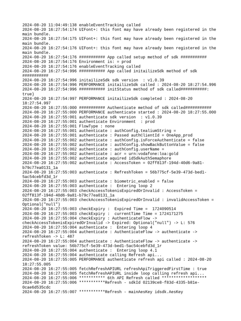 IdSdkLogs | PDF | Computing | Computer Data