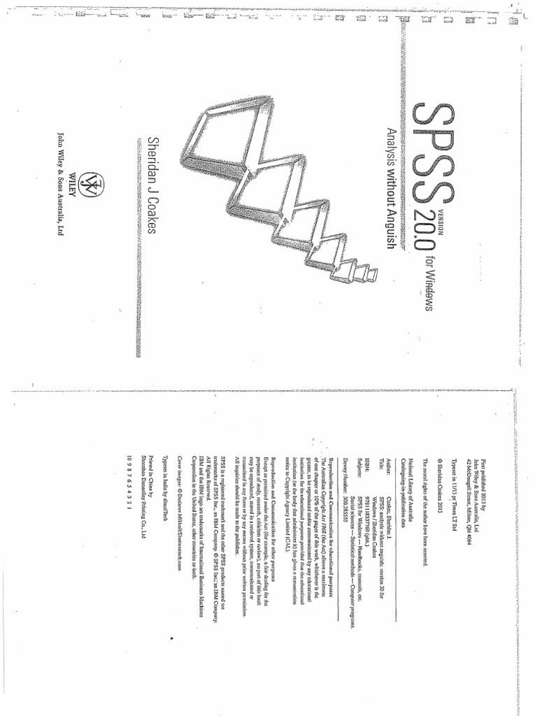 SPSS | PDF