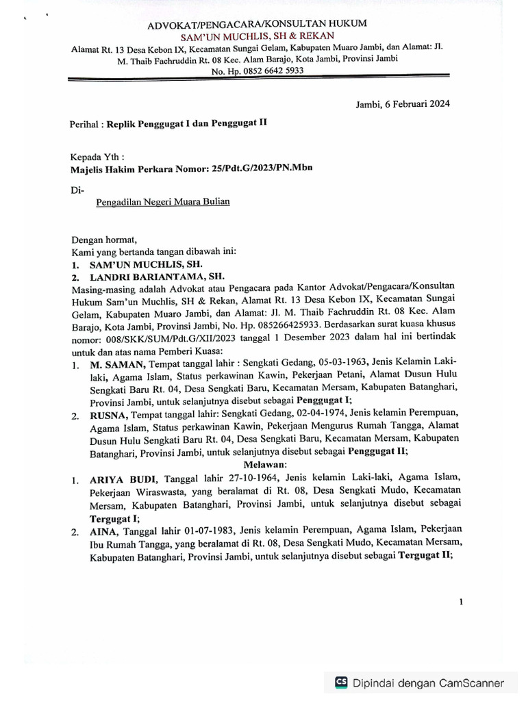 2. REPLIK PI DAN PII | PDF