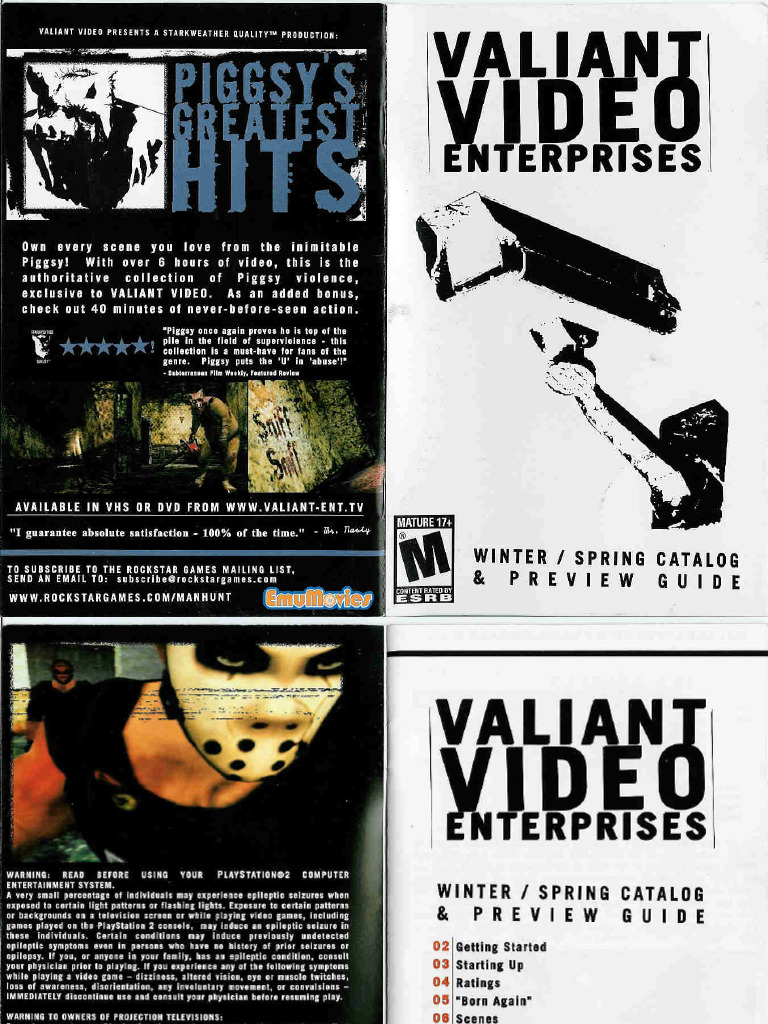 Manhunt - 2003 - Rockstar Games | PDF