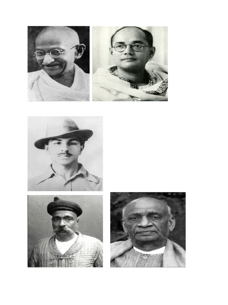 5 freedom fighters | PDF