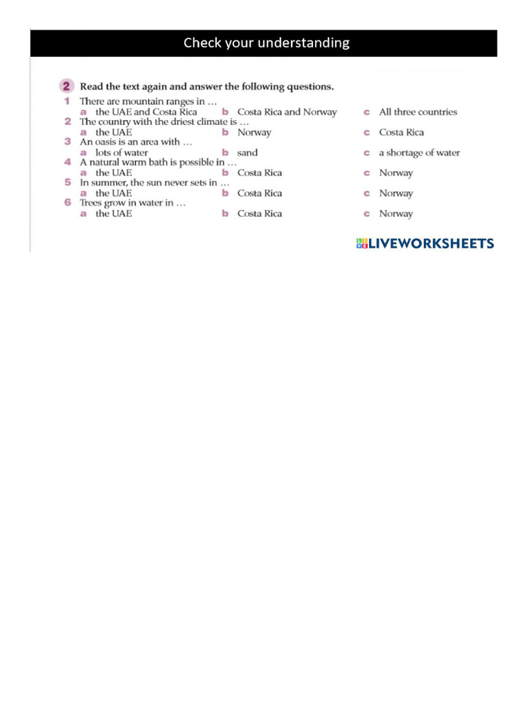 Worksheet 1824205 | PDF