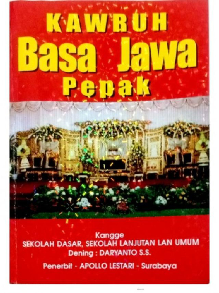 Kawruh Basa Jawa Pepak - 20241129 - 062546 | PDF