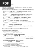 Life Vision b1 Unit 4 Exercises | PDF | Vocabulary | Language Mechanics