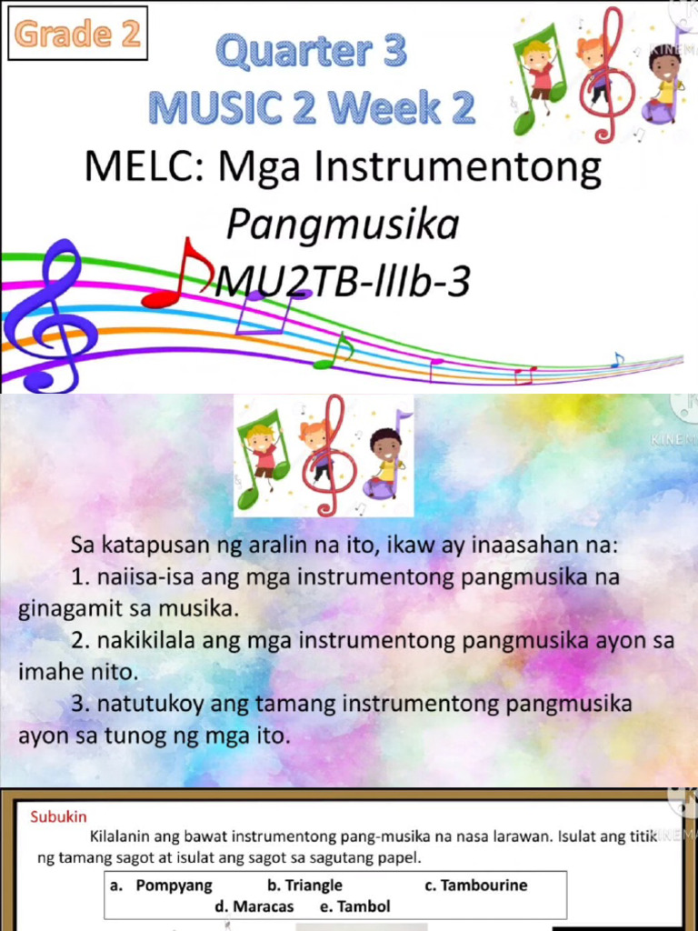 Music 2 Q3 W2 | PDF