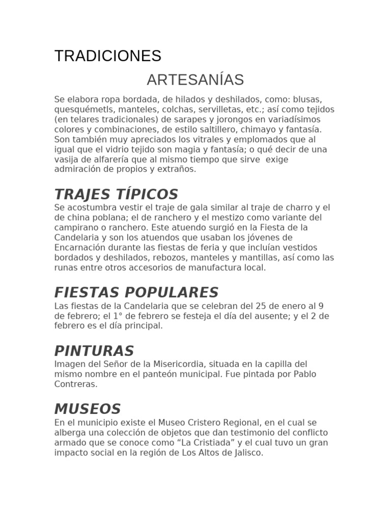 TRADICIONES | PDF