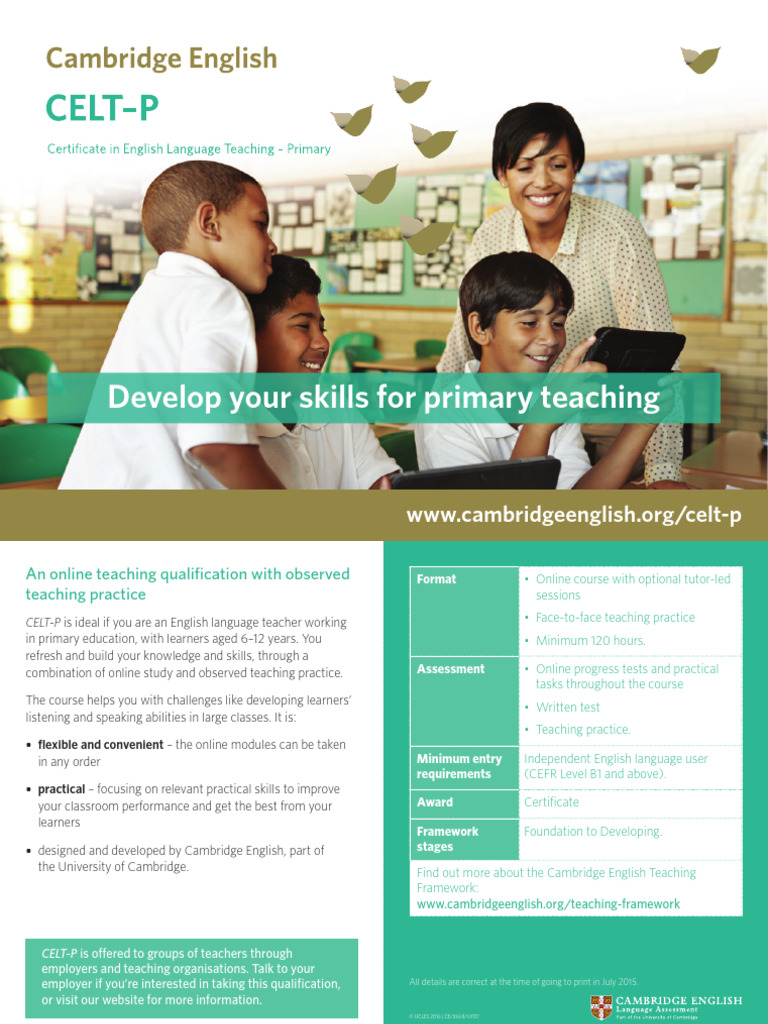 Celt P | PDF | Teaching | Cognition