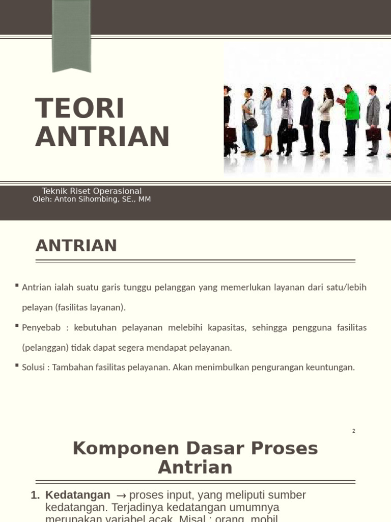 Teori Antrian | PDF