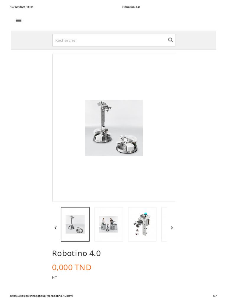 Robotino 4.0 : Robot éducatif avancé | PDF | USB | Robotique