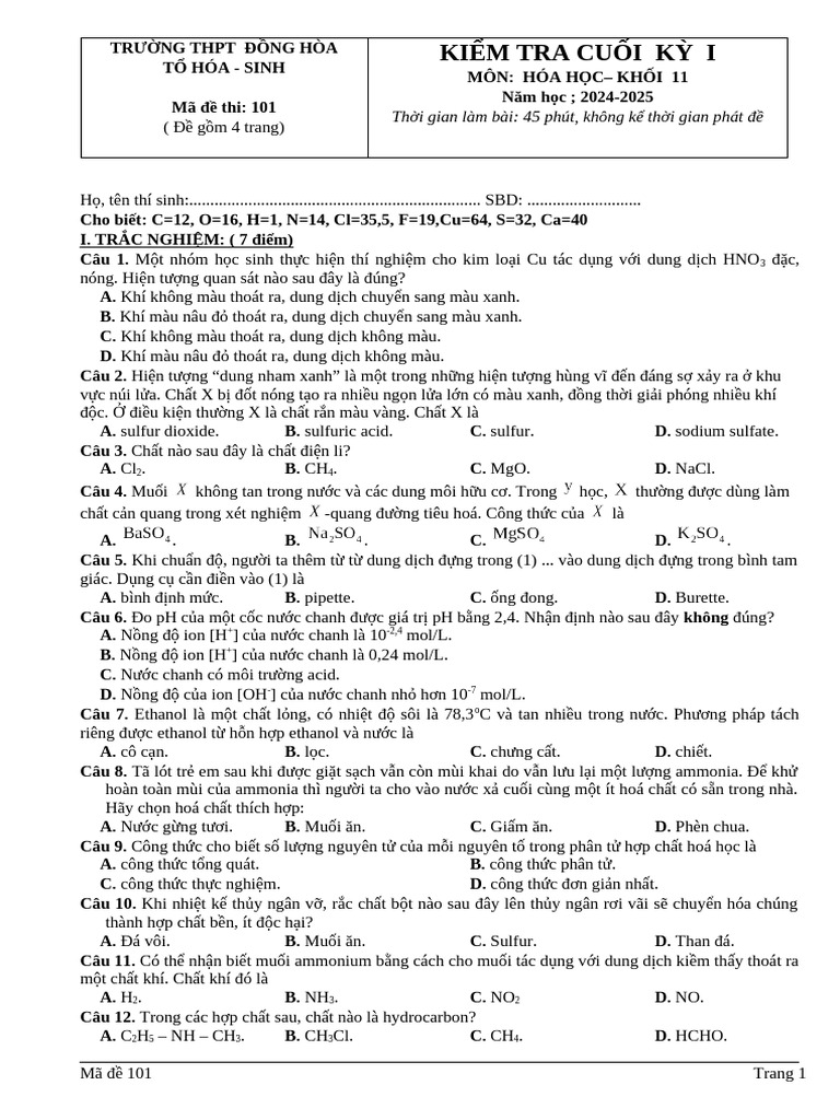 Ma de 101 | PDF