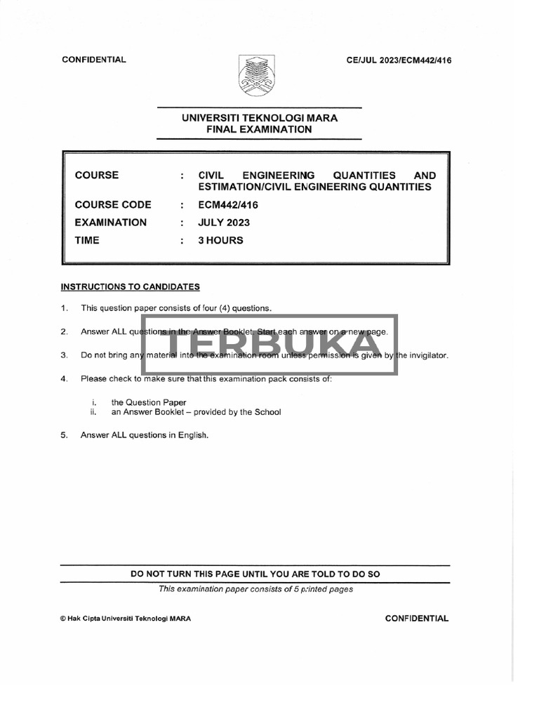 Ecm442 - Jul 2023 | PDF