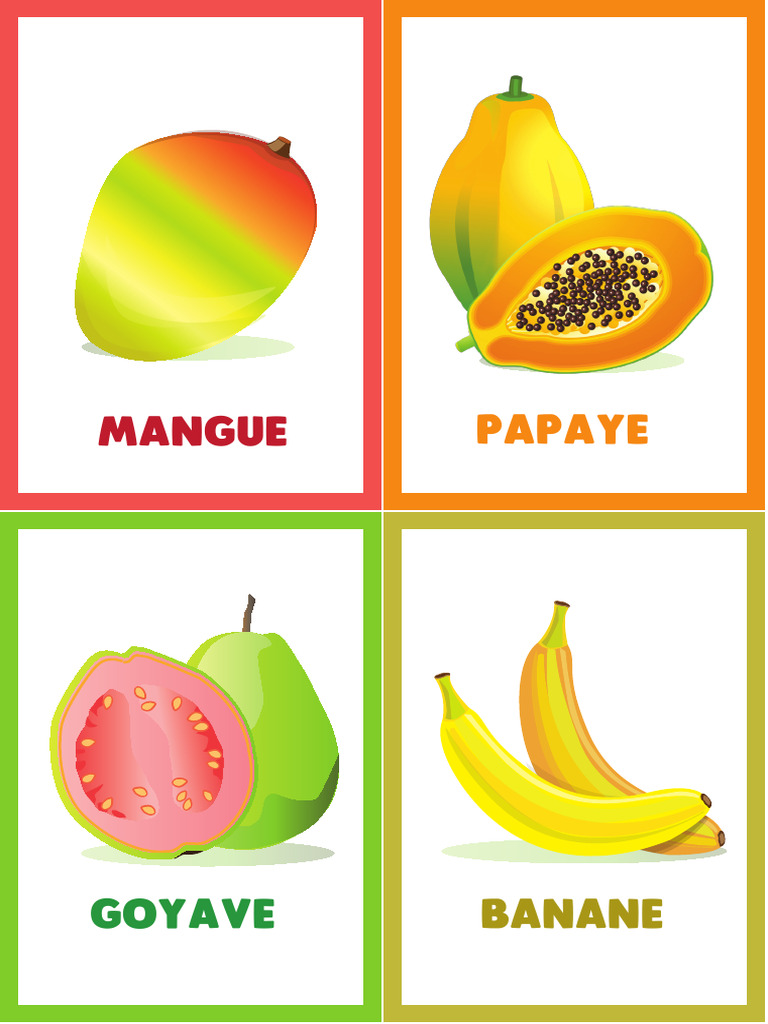 Cartes Fruits | PDF