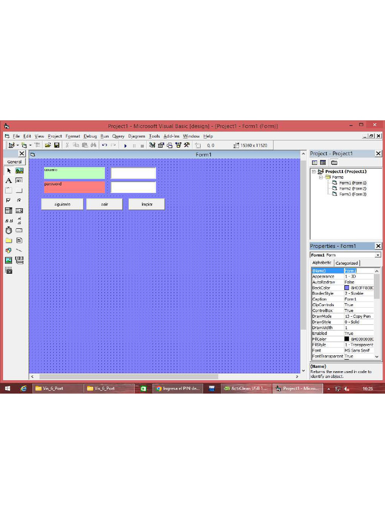 VB6 practica 7,8 | PDF
