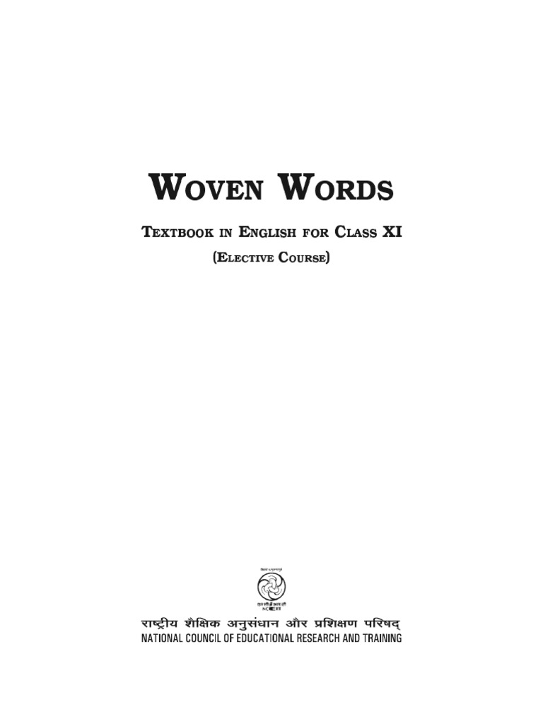 NCERT Class 11 English Part 1 | PDF | Printing