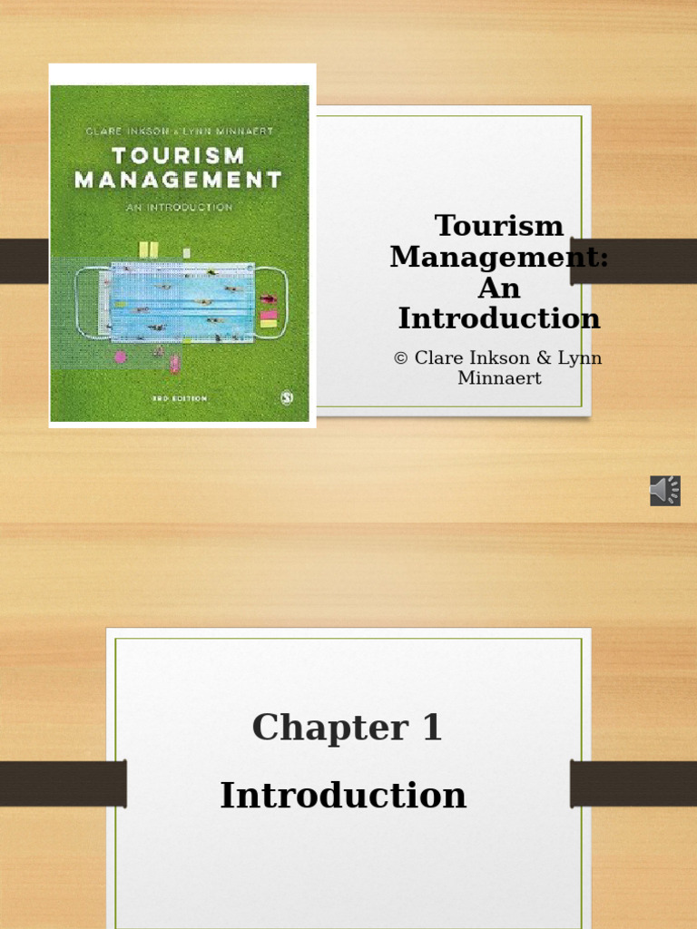Ch.1 Tourism Management An Introduction | PDF | Internet Of Things ...