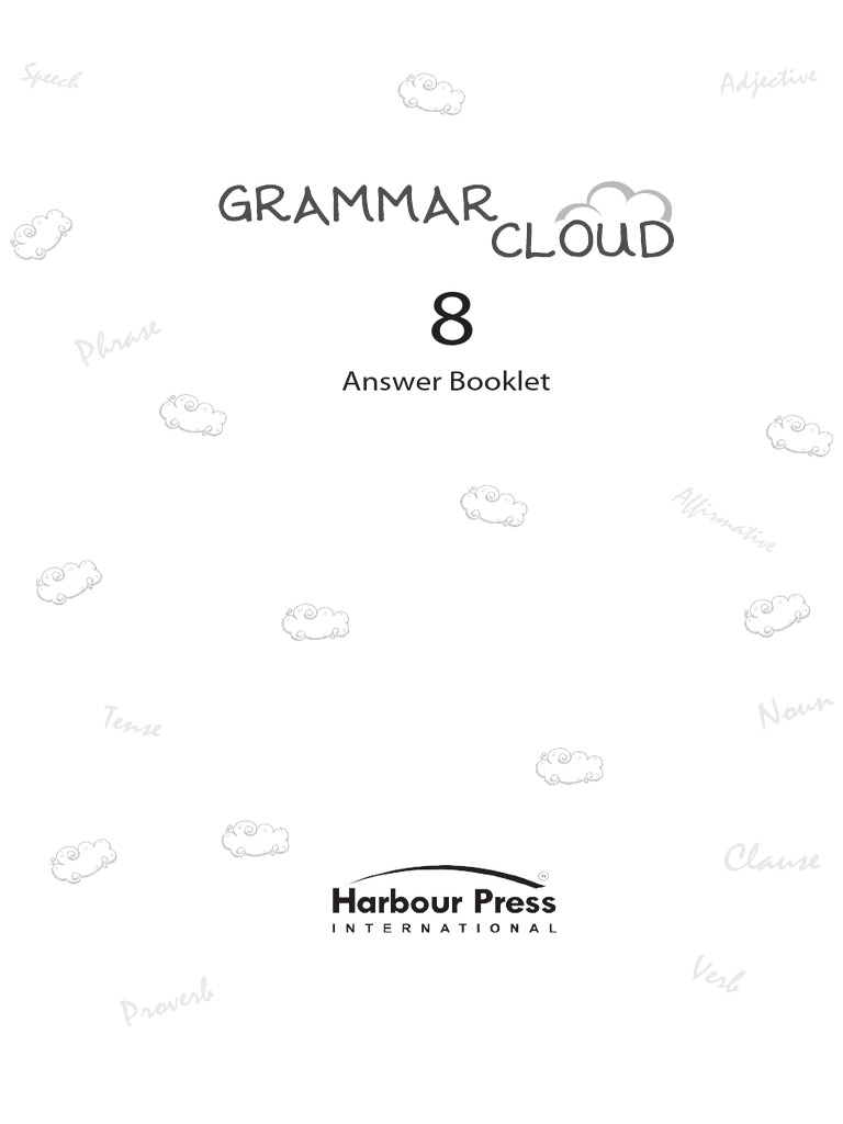 English Grammar Answer Guide | PDF | Subject (Grammar) | Linguistic ...