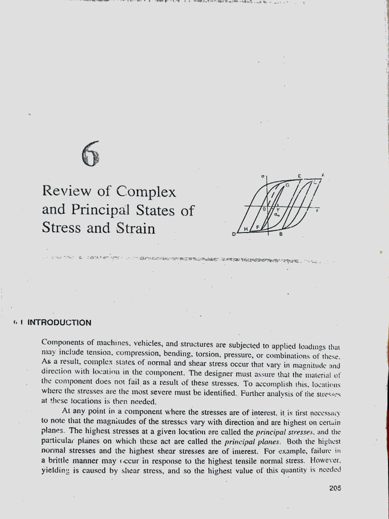 Complex and Principle State of Stress and Strain MWP | PDF