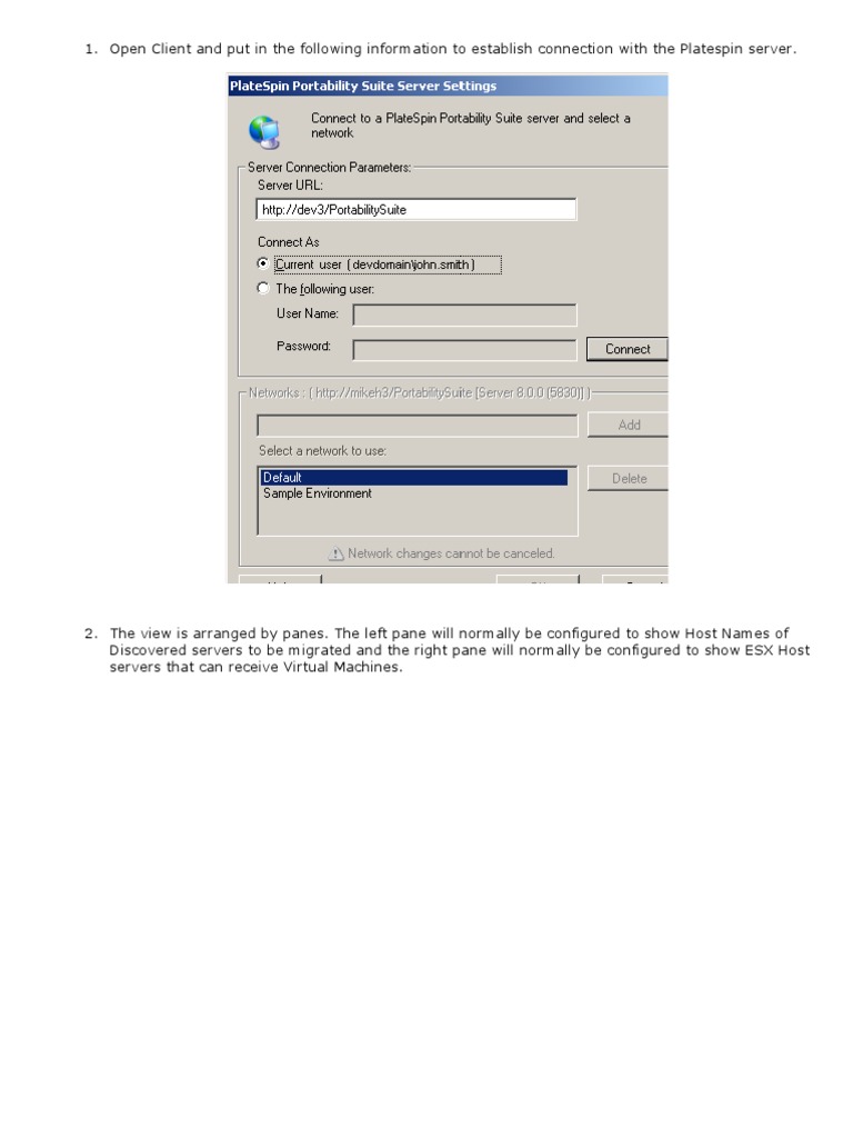 Step-by-Step Platespin Migration Guide | PDF | Virtual Machine | Ip Address