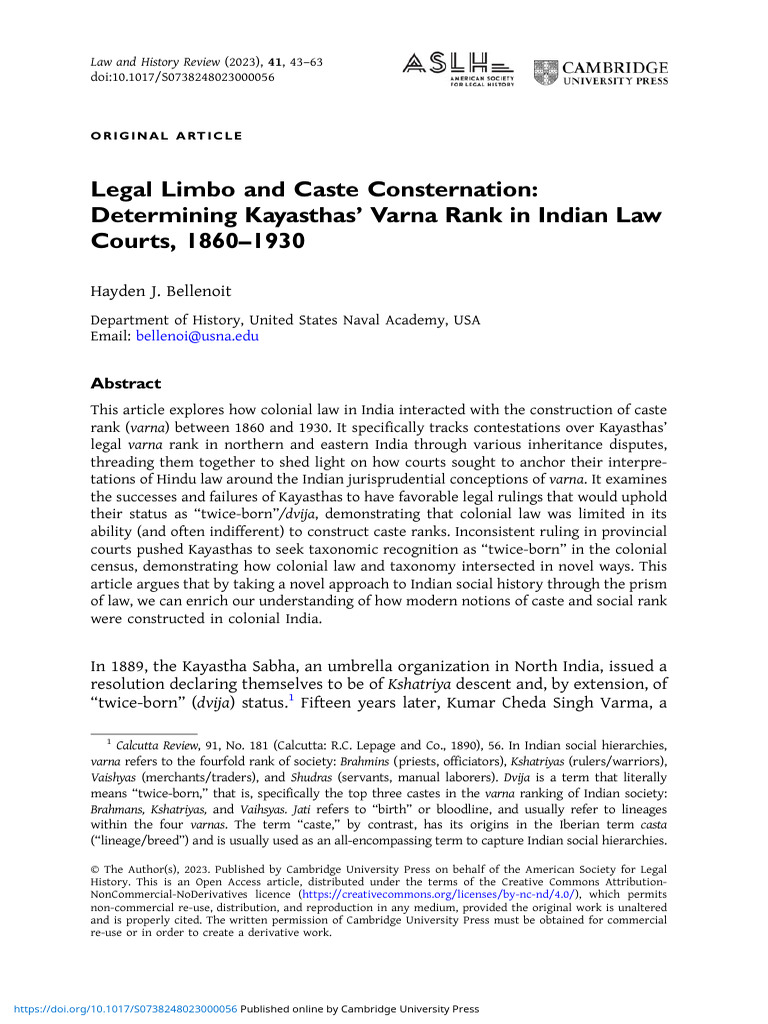 legal_limbo_and_caste_consternation_determining_kayasthas_varna_rank_in ...