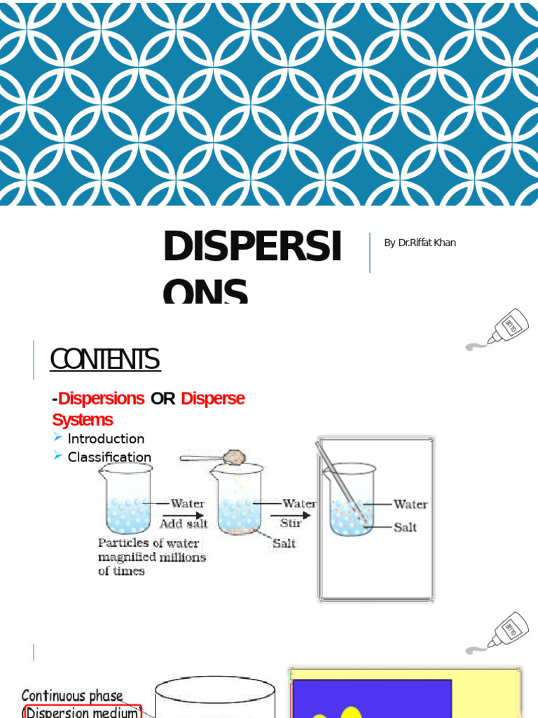Understanding Dispersions and Colloids | PDF | Colloid | Solvation
