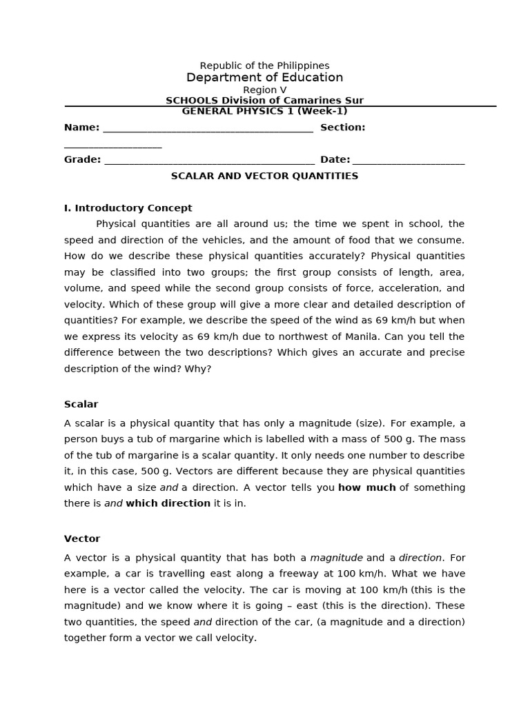 LAS-VECTORS | PDF | Euclidean Vector | Force
