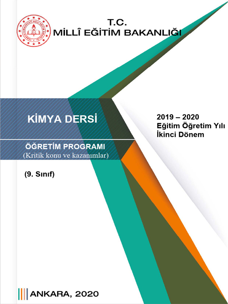 Kimya 9 | PDF