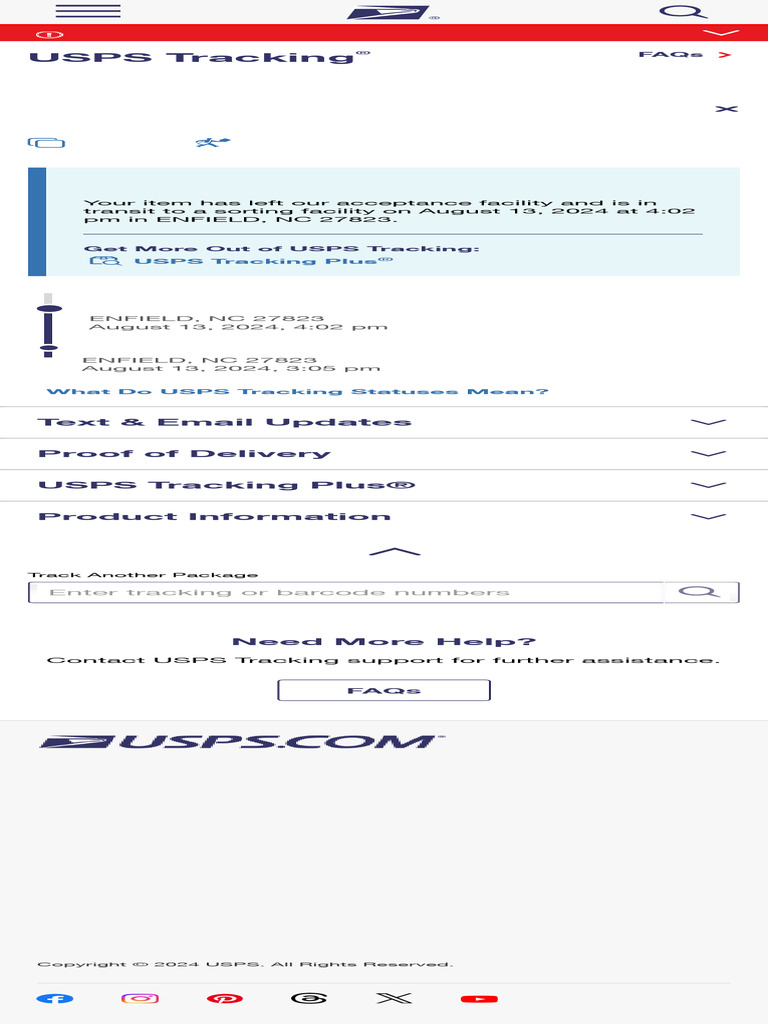 USPS.com® - USPS Tracking® Results | PDF | United States Postal Service ...