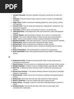Pregnancy Care Abbreviations Guide | PDF
