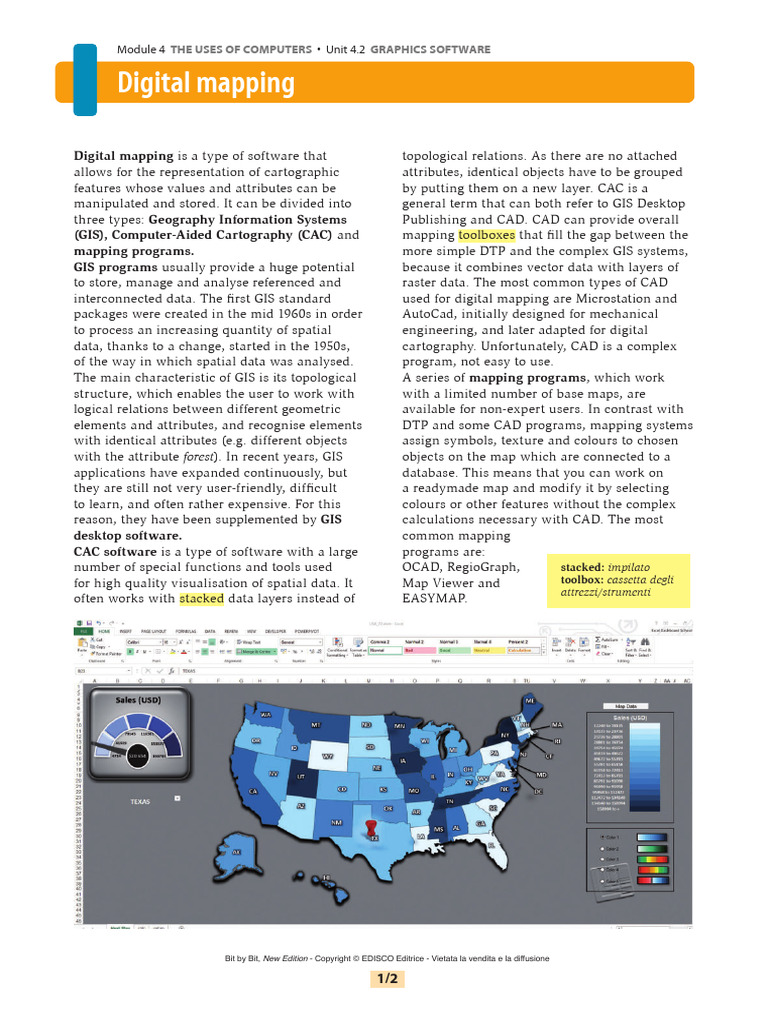 Digital Mapping | PDF | Geographic Information System | Cartography