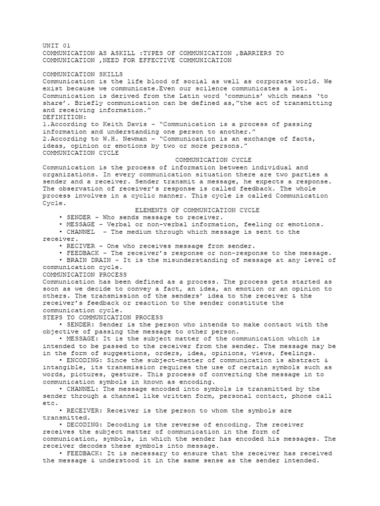 Communication | PDF | Communication | Information