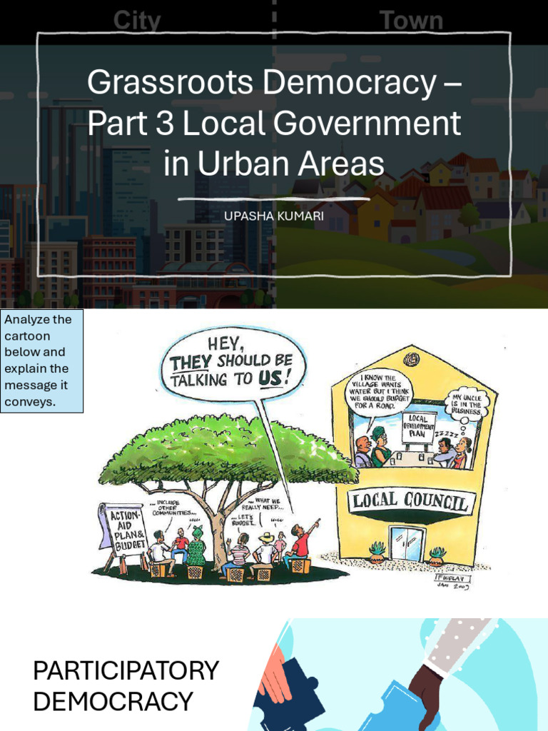Urban Local Government in Democracy | PDF | Governance | Political Science